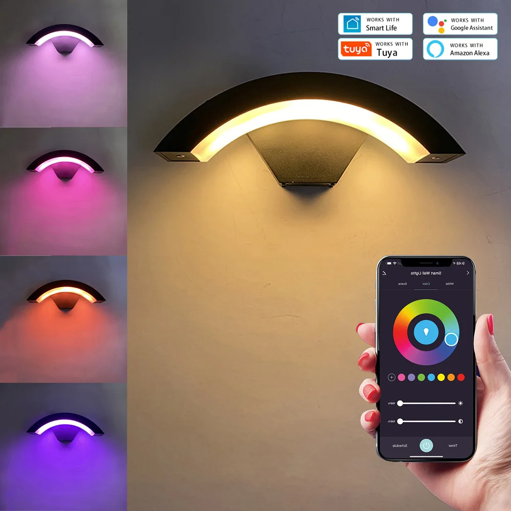 Tuya-Smart-WiFi-LED-Wall-Sconce-Lights-Dimmable-RGBCCT-2700K-6500K ...