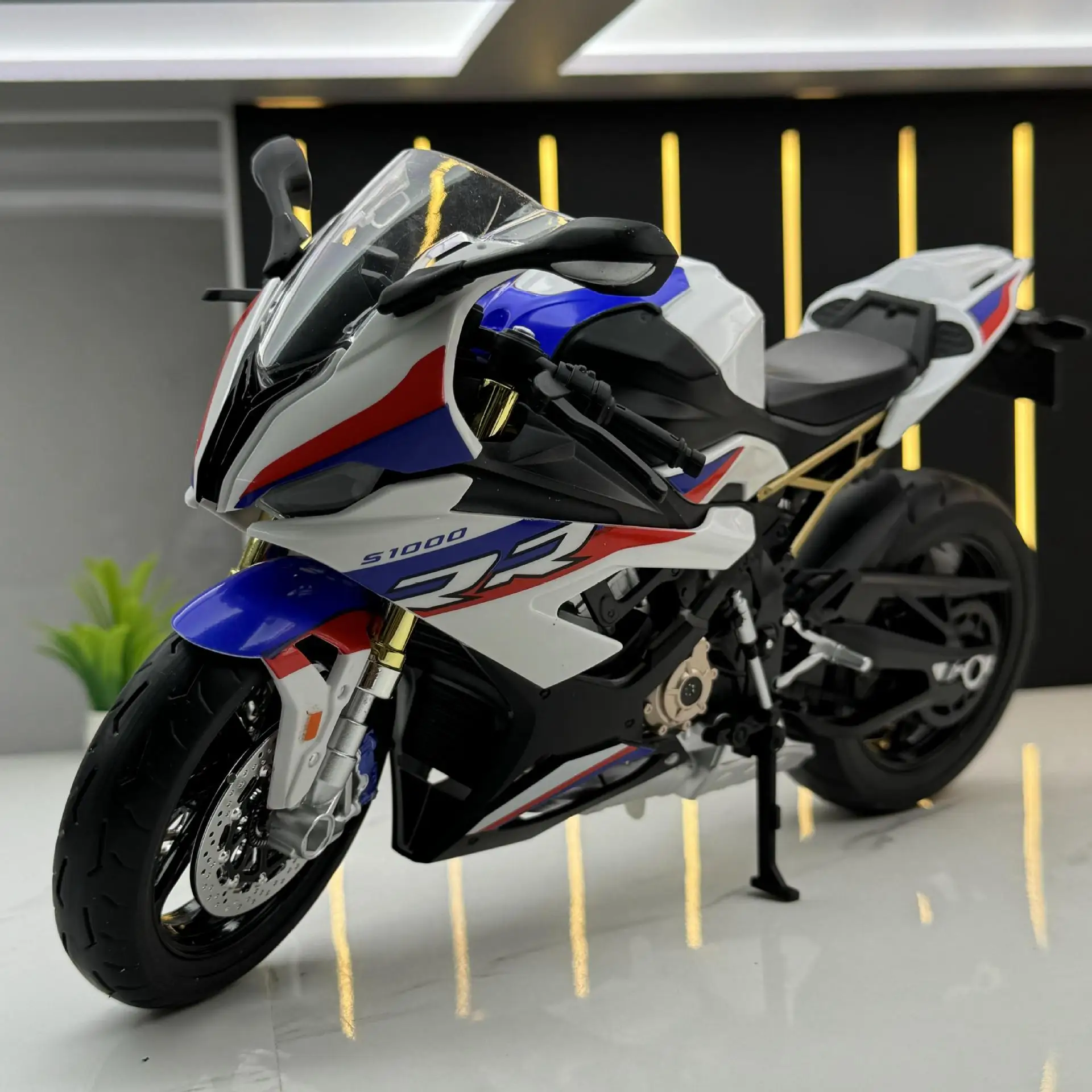 Large-1-9-BMW-S1000RR-Alloy-Diecast-Motorcycle-Model-Collection-Toy ...