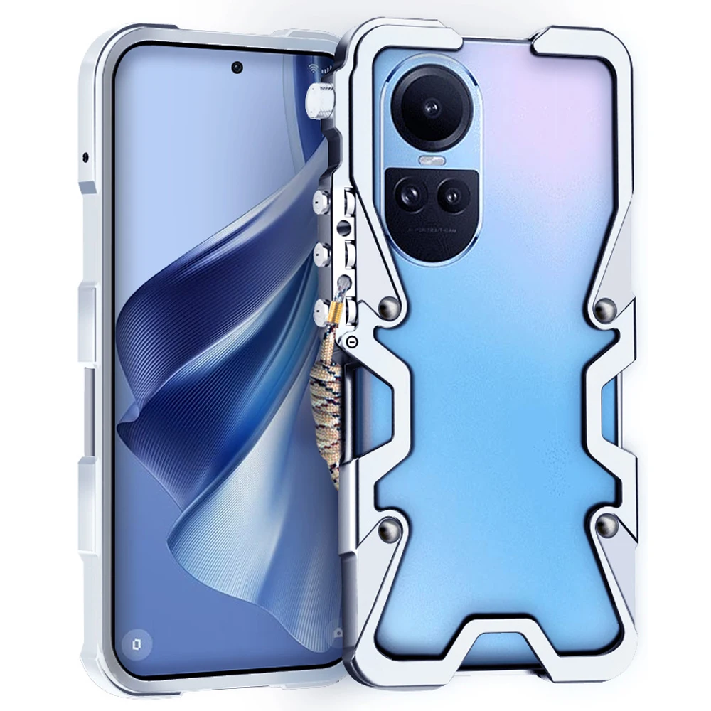Aluminum-Metal-Body-Frame-Cases-For-Oppo-Reno-11-10-Reno10-Pro-Case ...
