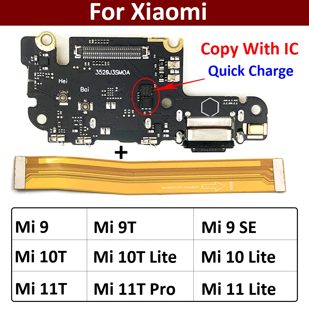 New-USB-Charge-Port-Jack-Dock-Connector-Charging-Board-Main-Flex-Cable ...