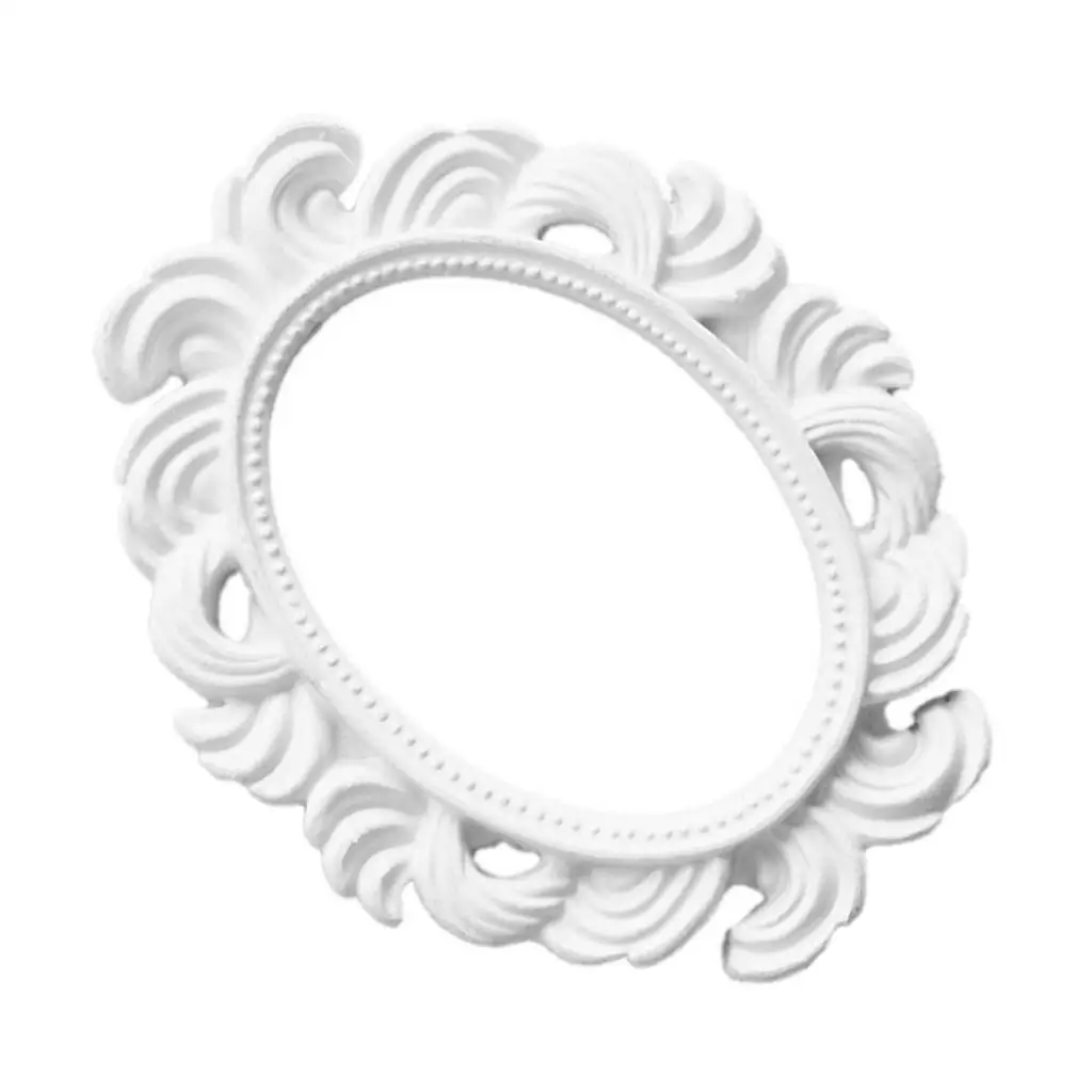 White Baroque Picture Frames