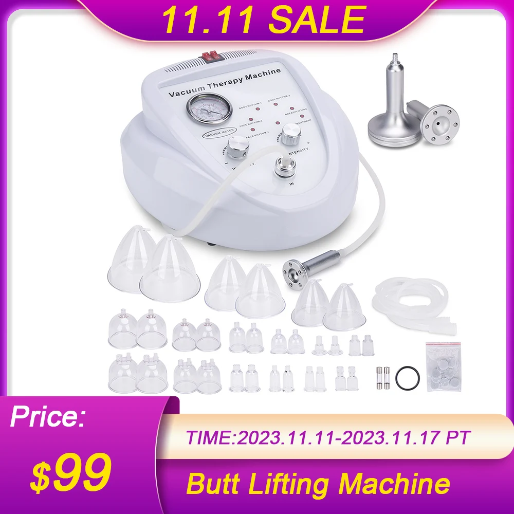 Breast-Enlargement-Butt-Lifting-Machine-30-Cups-Vacuum-Therapy-Machine ...