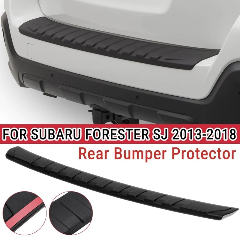 Rear-Bumper-Protector-Sill-Trunk-Rear-guard-Tread-Plate-Trim-FOR-SUBARU ...