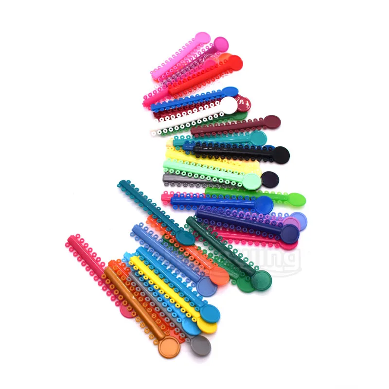 Elastic-Ties-Orthodontic-Materials-Ligatures-Braces-Ligature-Ties-Bands ...