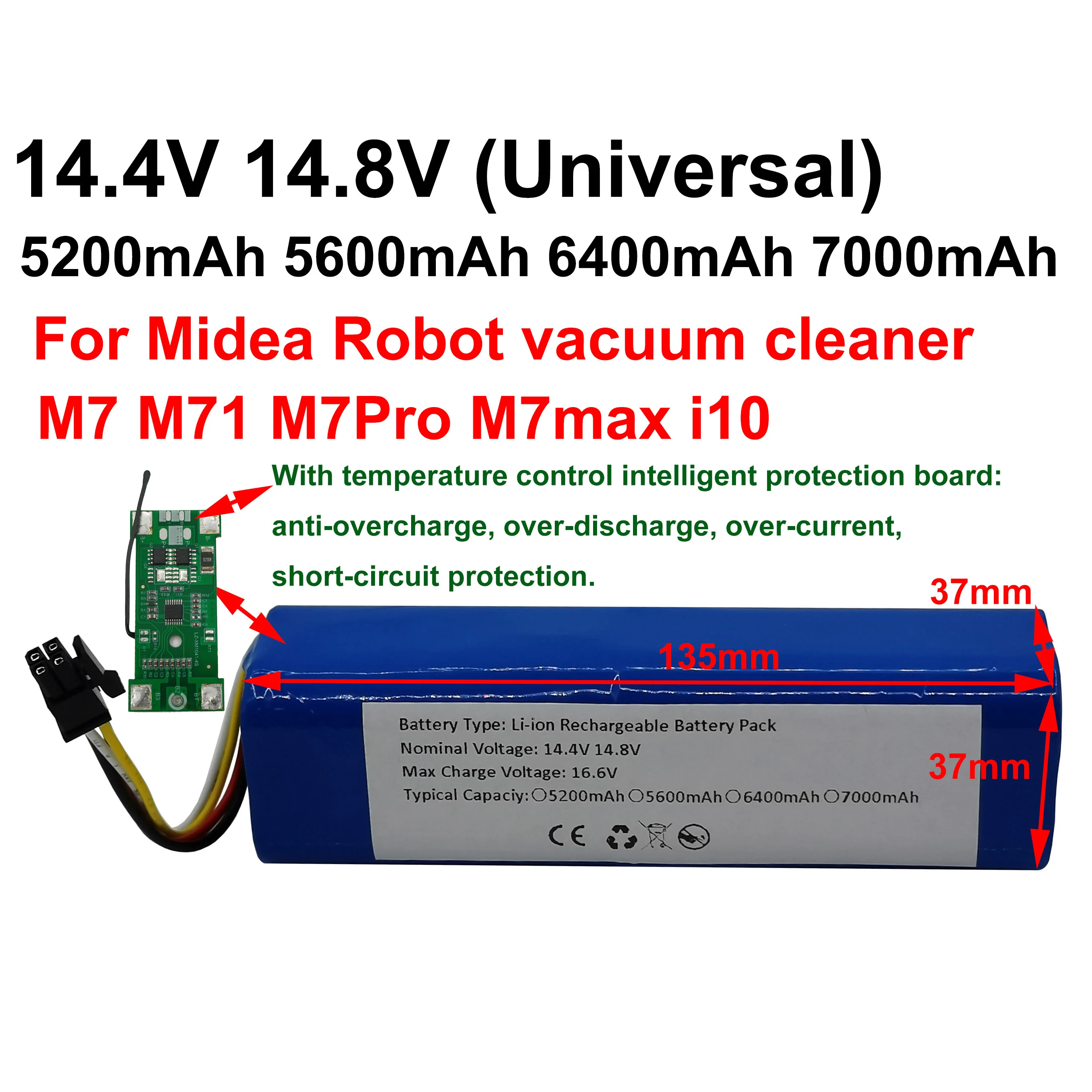 14-4V-14-8V-6400mAh-5200mAh-Li-Ion-Rechargeable-Battery-Pack-For-Midea-Robot-Vacuum-Cleaner.jpg