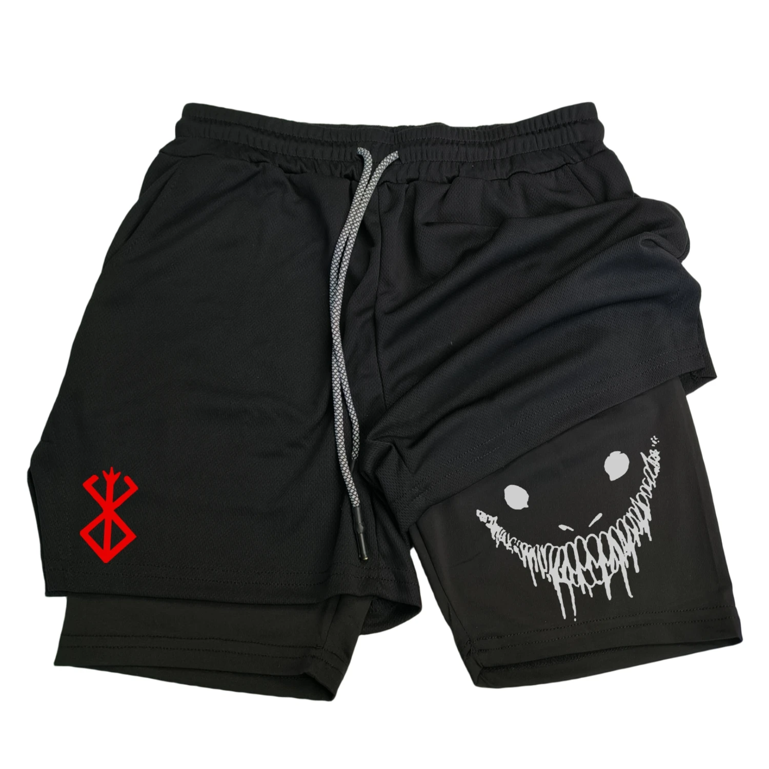 Anime-Berserk-Running-Shorts-Men-Fitness-Gym-Training-2-in-1-Sports ...