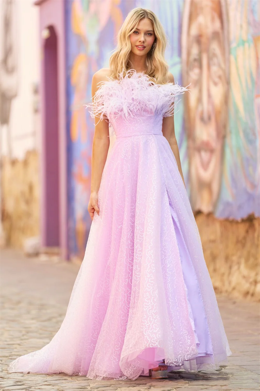 Beautiful Light Pink Prom Dresses