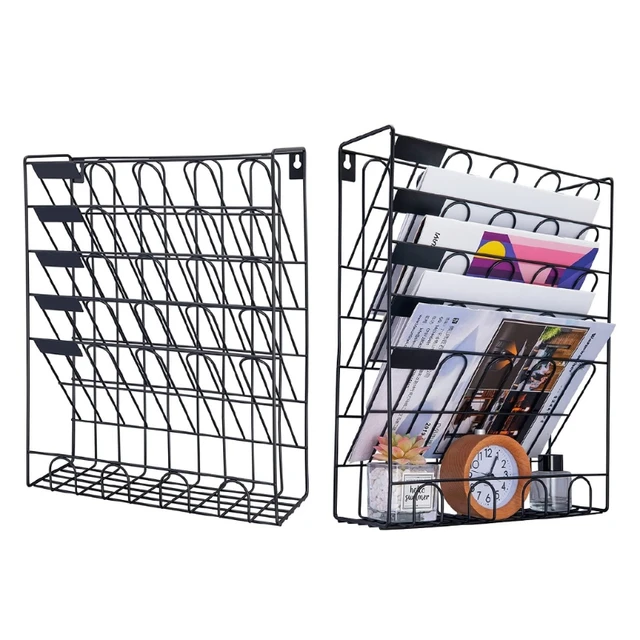 Wall Mount Hanging File Holder Organizer Official Store | www.pinnaxis.com