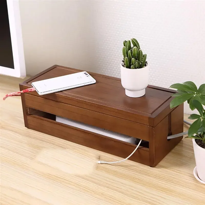 Solid-Wood-Wiring-Outdoor-Storage-Box-Socket-Organizer-Patch-Board ...