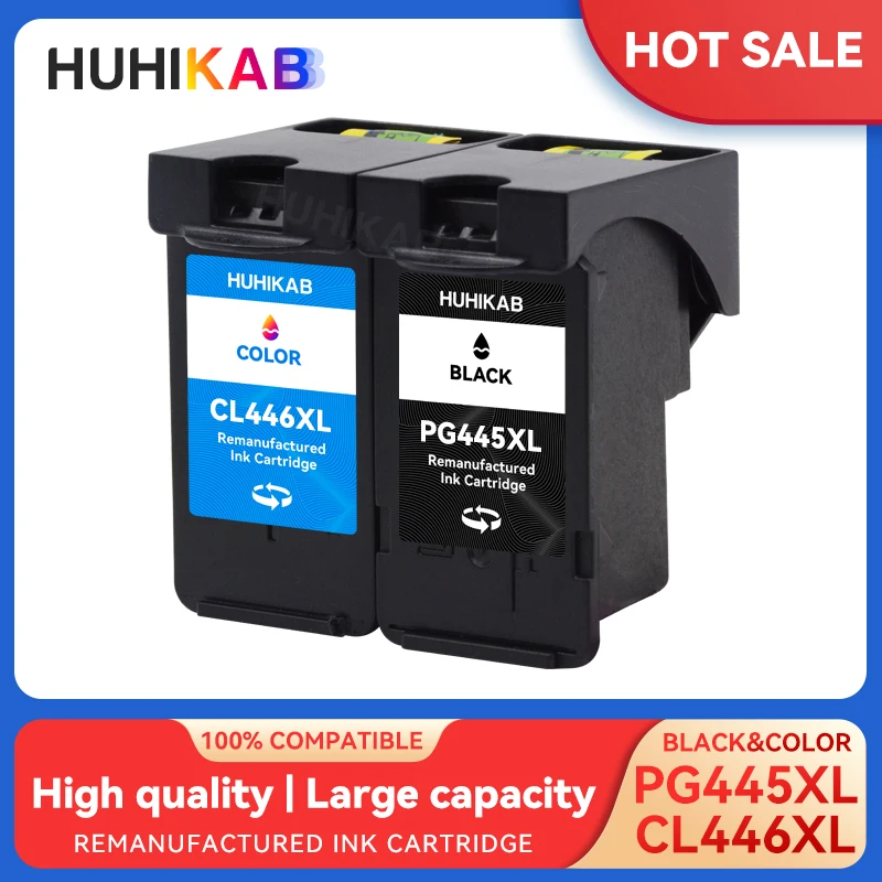 HUHIKAB-PG445-PG445XL-Cartridge-ink-Compatible-For-Canon-PG-445-PG-445 ...