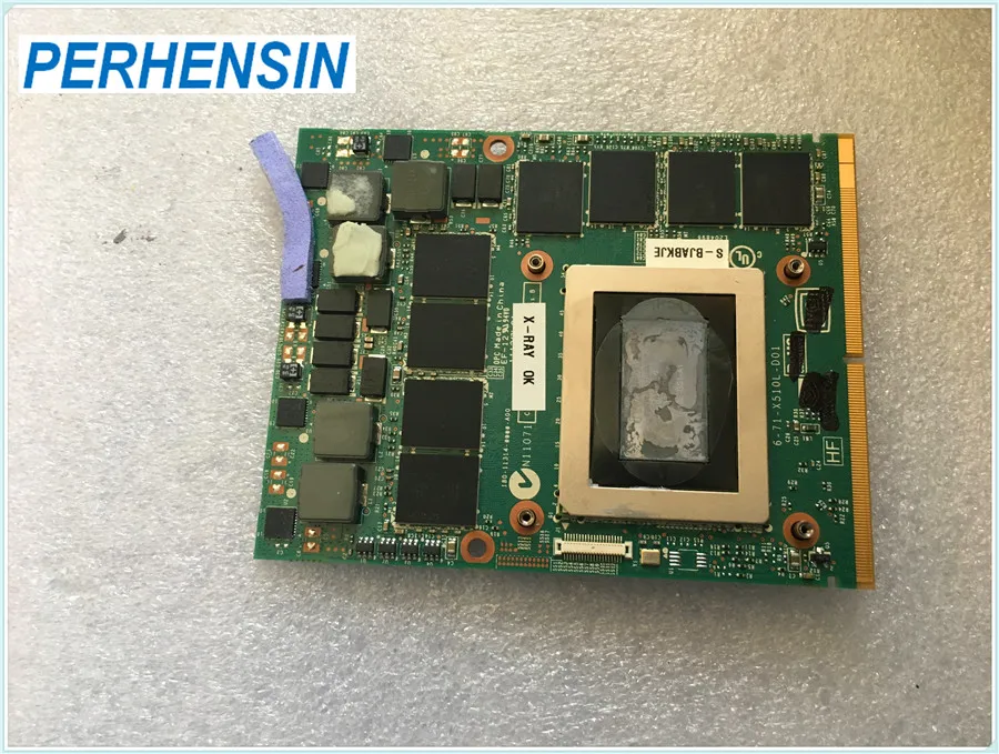 GTX675M GTX 675M 2GB VGA video card 6-71-X510L-D01 6-77-X510L-D01-2 ...