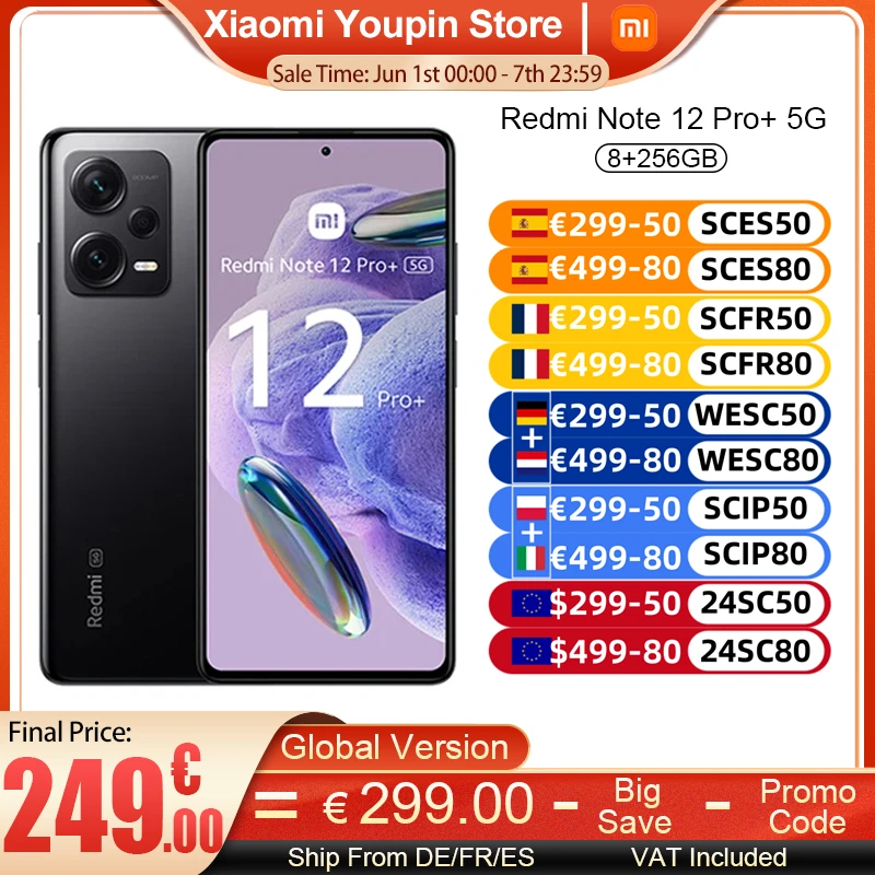 Xiaomi-Redmi-Note-12-Pro-Plus-5G-Global-Version-Smartphone-8GB-256GB ...