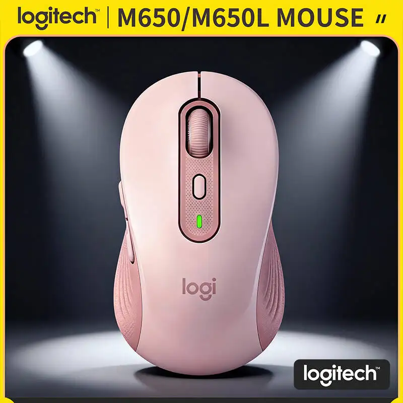 Logitech M650/M650L Wireless Mouse - 5 Custom Buttons, Dual ...