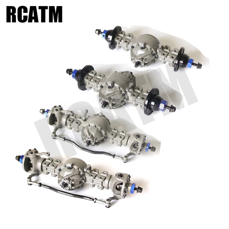 Metal Front Rear Middle Differential Drive Axle for 1/14 RC Truck ...