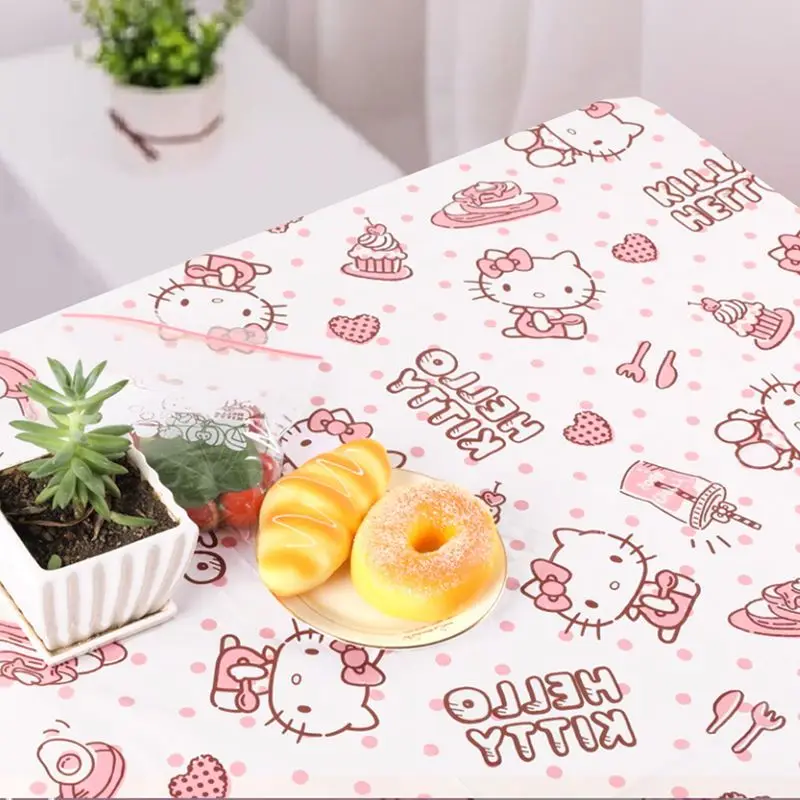 MINISO-Hello-Kitty-Cartoon-Table-Cloth-Waterproof-Anti-stain-Tablecloth ...