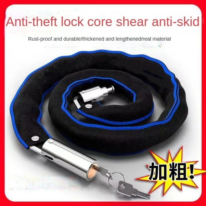 Bicycle-Heavy-Duty-Safety-Lock-60-65-85-105-125-Cm-Metal-Anti-theft ...