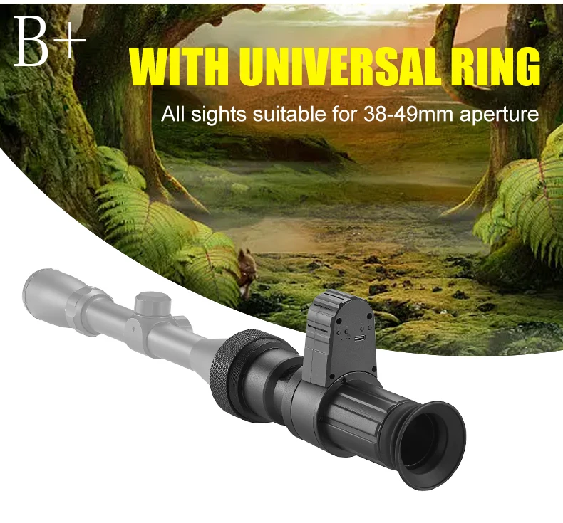 Head-Mounted Night Vision Device Outdoor 24X Zoom Search Telescope Head ...