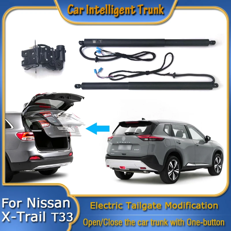 For-Nissan-X-Trail-T33-2021-2024-Car-Power-Trunk-Opening-Electric-Suction-Tailgate-Intelligent ...