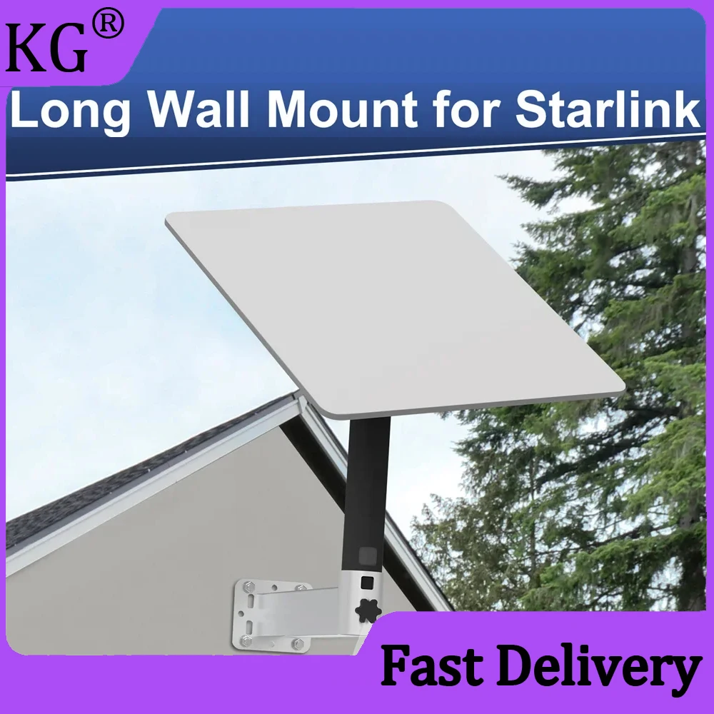 Starlink-Mount-Starlink-Long-Wall-Mount-Internet-Kit-Satellite-Antenna ...