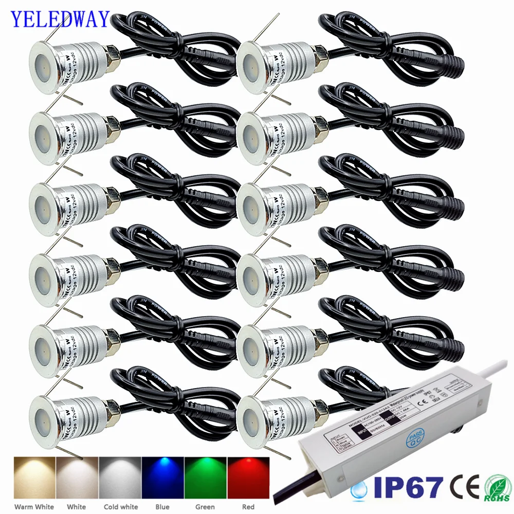 Mini-LED-12V-1W-Deck-Light-15MM-Recessed-Outdoor-Led-Spot-IP67 ...