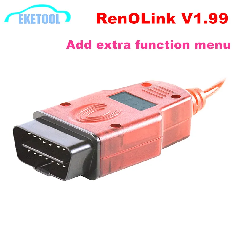 New Renolink V1.94 V1.87 V1.52 Renolink Obd2 Diagnostic Interface For ...