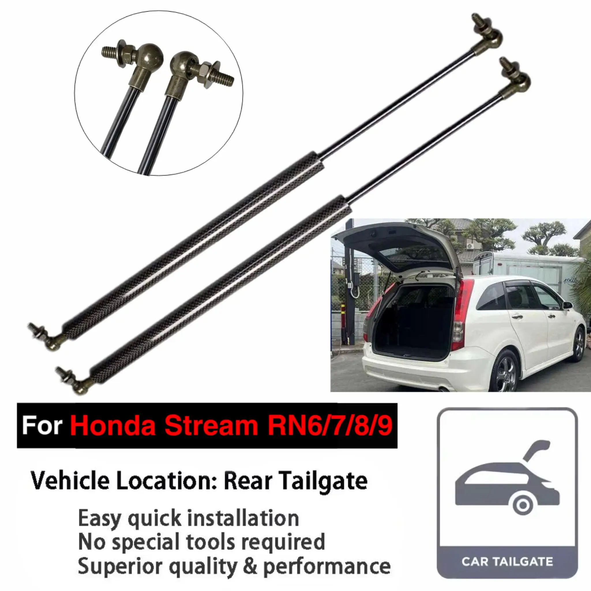 For-Honda-Stream-RN6-7-8-9-2006-2014-Station-Wagon-Auto-Rear-Tailgate ...