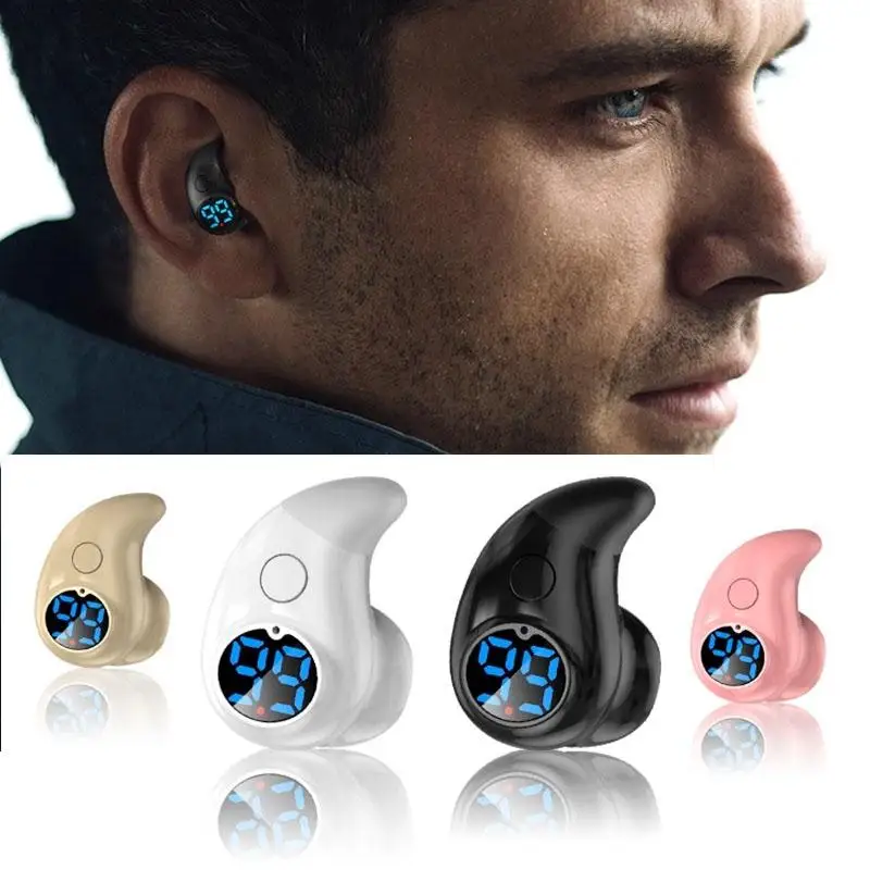Invisible-Super-Mini-Earphone-Wireless-Bluetooth-5-2-In-Ear-Earphone ...