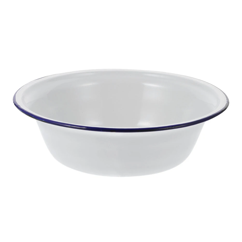 Enamel-Basin-Serving-Bowl-Food-Storage-Enamelware-Thickened-Soup-Basin ...