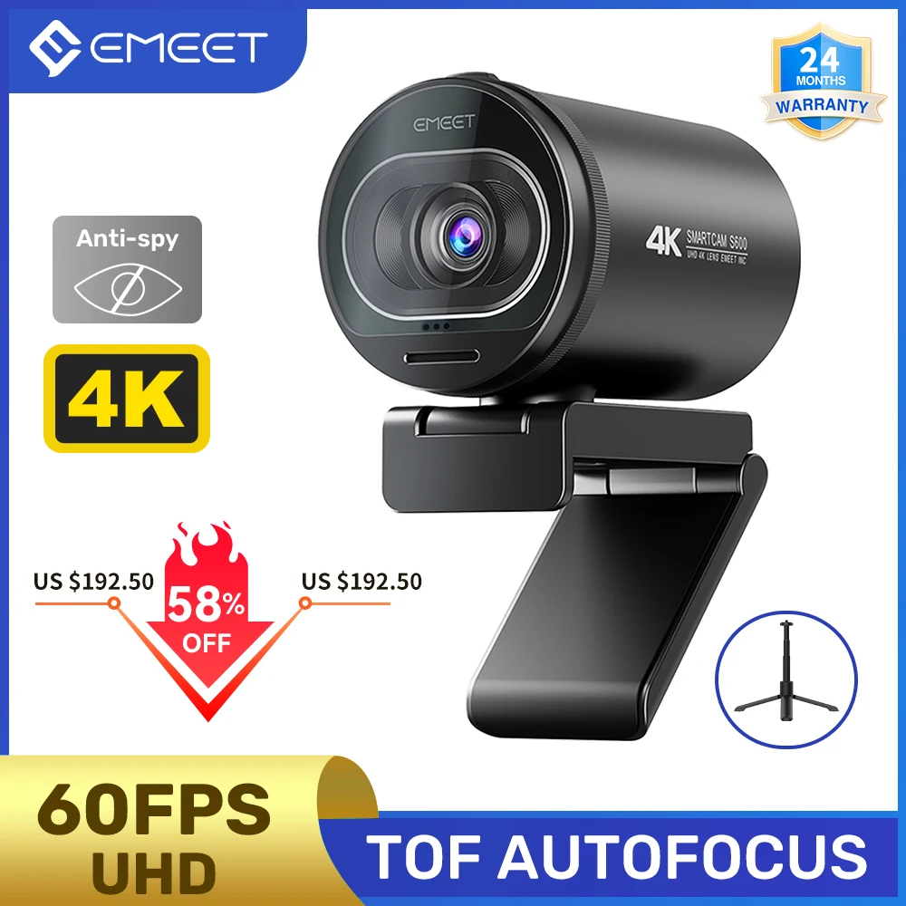 4K-Webcam-1080P-60FPS-Autofocus-Streaming-Web-Camera-EMEET-S600-Living ...