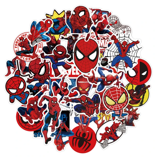 Spiderman Stickers For Bikes