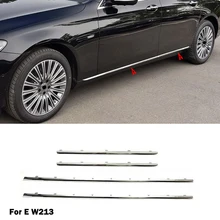 車のサイドスカート,ドアフレーム,メルセデスクラスw213 e200用,a2136980162 a2136980562 a2136980662