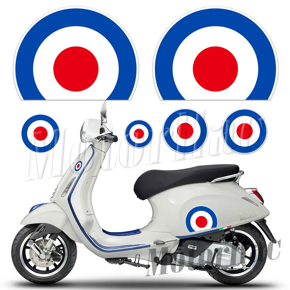 For-VESPA-Scooter-Sticker-Side-Body-Front-Decal-Accessories-Waterproof ...