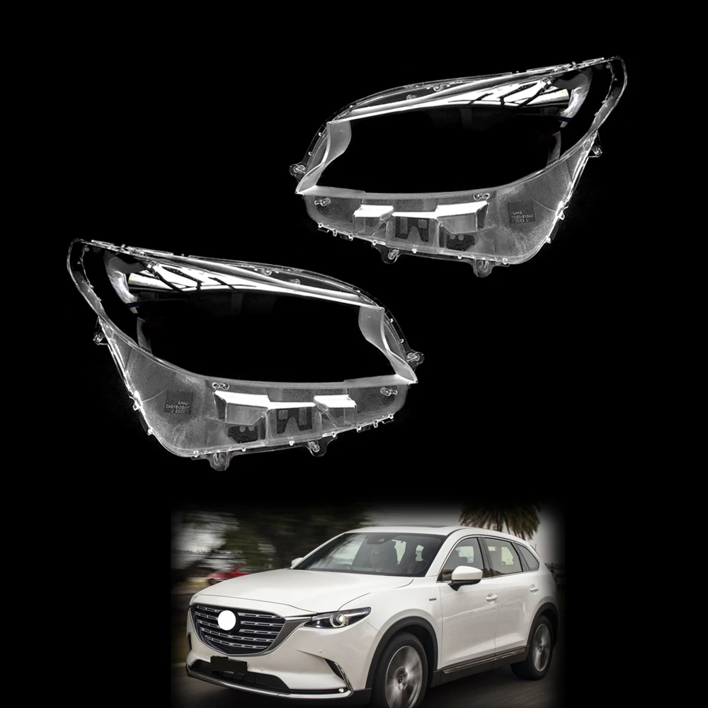 Car-Headlamp-Cover-For-Mazda-CX-9-CX9-2016-2021-Transparent-Shell ...