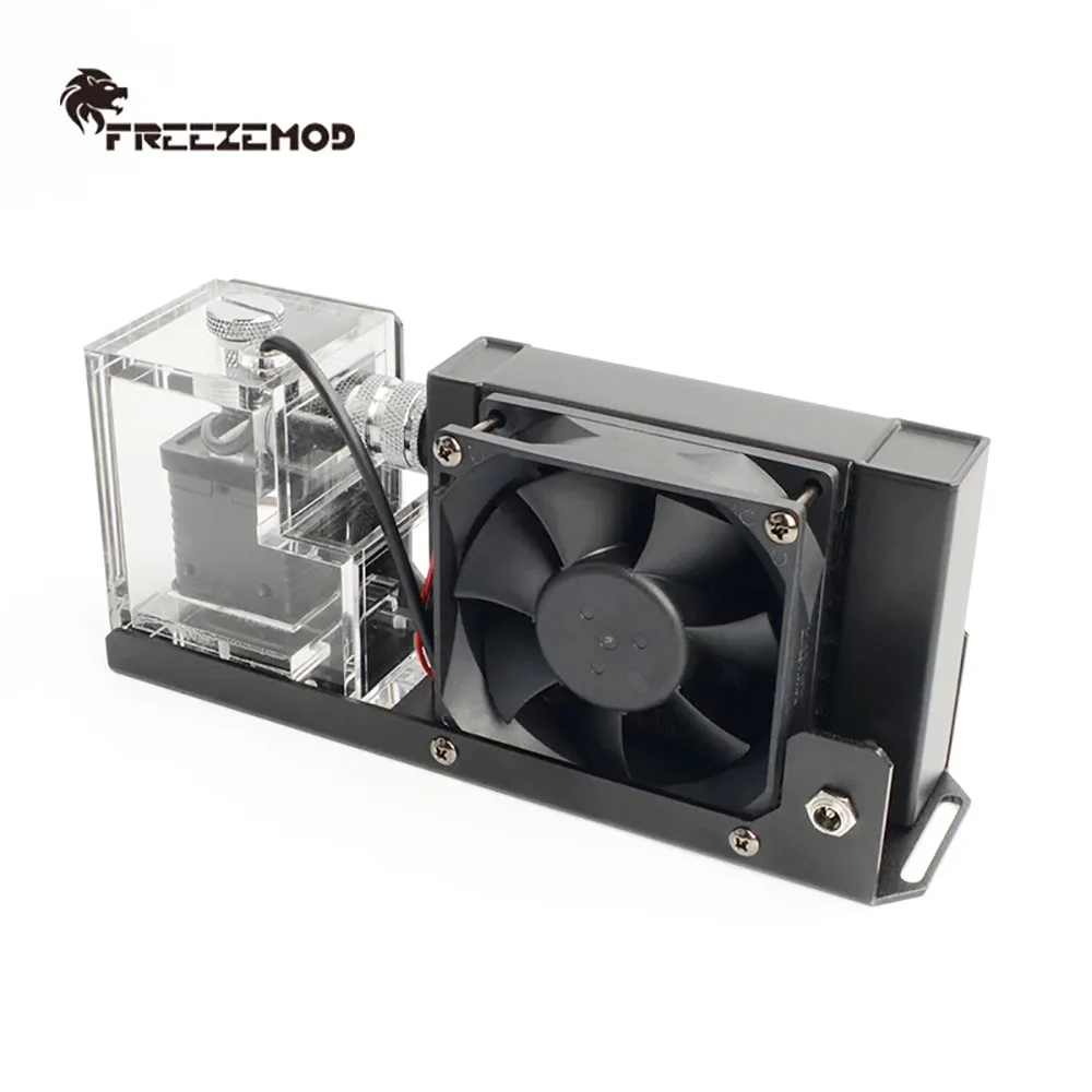 FREEZEMOD External 80mm Aluminum Radiator Integrated water cooling ...