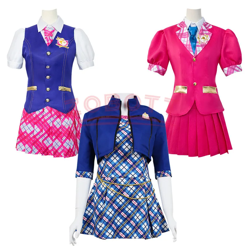 Cartoon-Sofia-Isla-Princess-Charm-School-Cosplay-Deluxe-School-Uniform ...