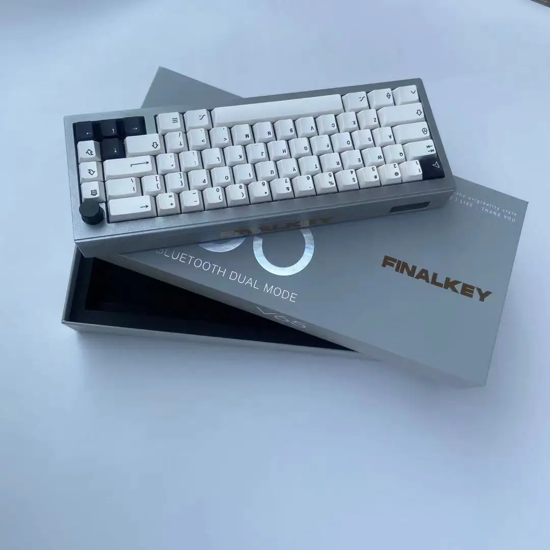 Finalkey V65 Aluminum Keyboard Kit Supports VIA Dual-mode, 11/17/2023