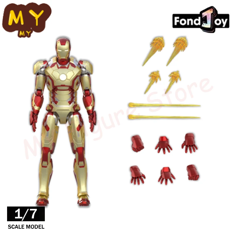 Fondjoy-Kit-de-modelo-Iron-Man-MK42-Saga-Infinity-1-7-ensamblaje-de ...