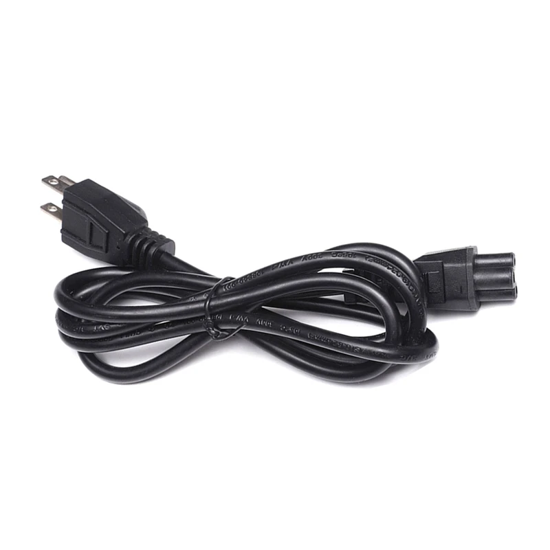 4Piece-A-Round-Two-Horizontal-American-Style-Three-Plug-Power-Cord ...