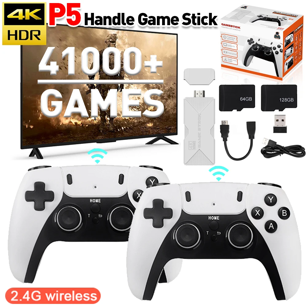 P5-Retro-Game-2-4g-Dual-Wireless-Handle-Game-Stick-41000-Games-4k ...