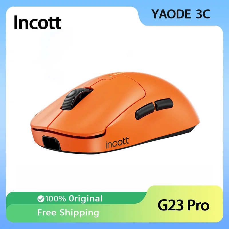 Incott-G23-Pro-Mouse-sem-fio-para-jogos-Sensor-Dual-Mode-Paw3950-8k ...