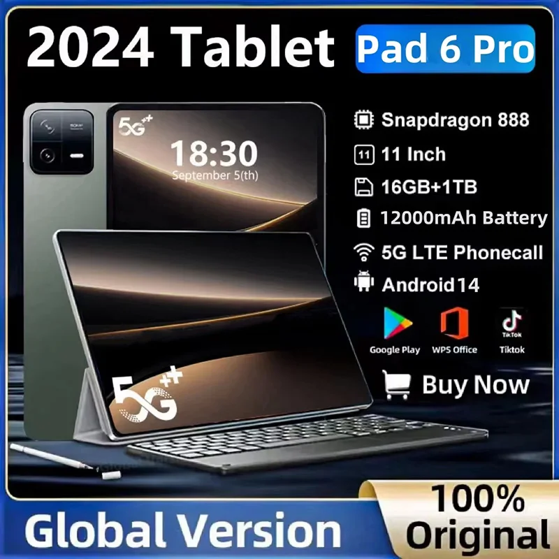 2024-versi-n-Global-Original-XIOAMi-Pad-6-Pro-tableta-Android-14-16GB ...
