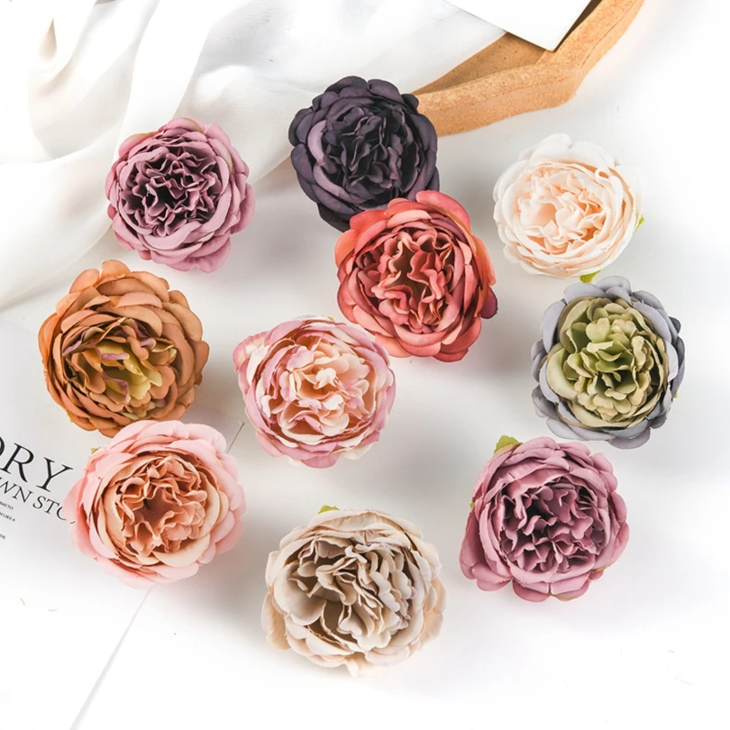 5/20Pcs Artificial Flowers Home Christmas Decoration Wedding Bouquet ...