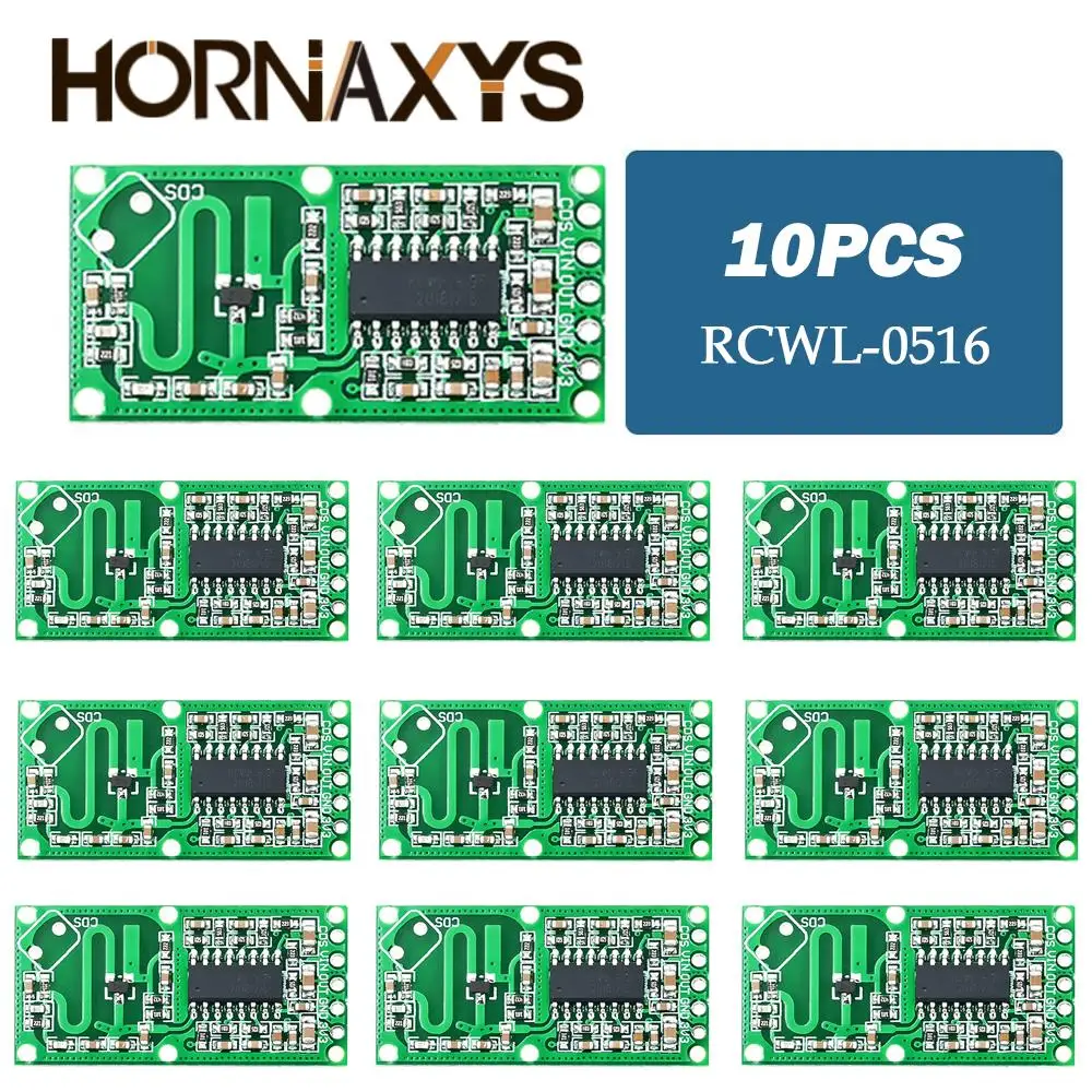 10pcs-RCWL-0516-Micro-Wave-Radar-Sensor-Switch-Board-RCWL-0516-Microwave-Human-Body-Induction ...