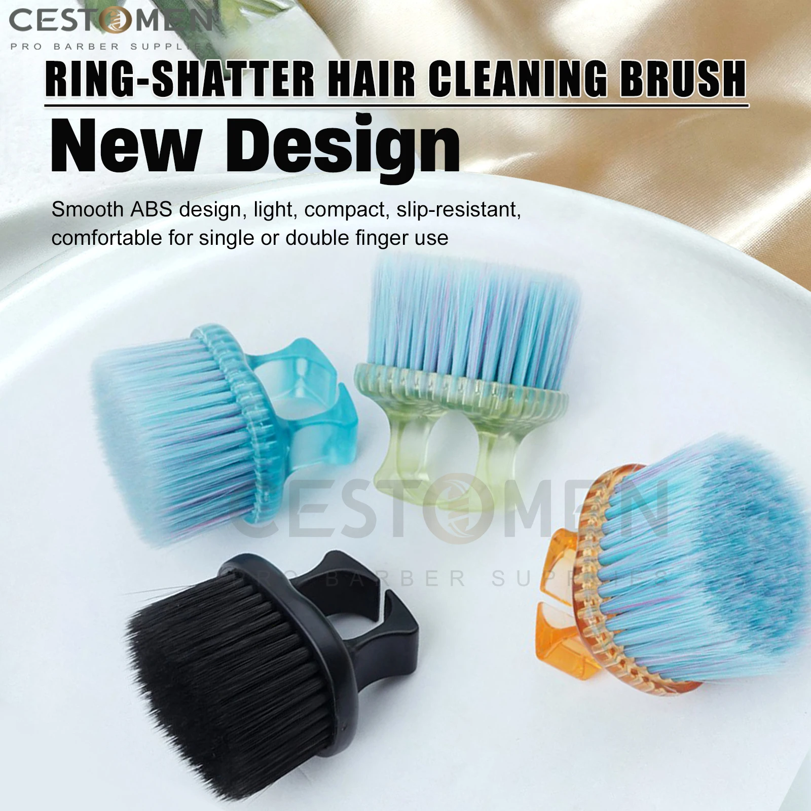 New-Ring-Shatter-Barber-Haircut-Brush-Macaron-Color-Neck-Duster ...