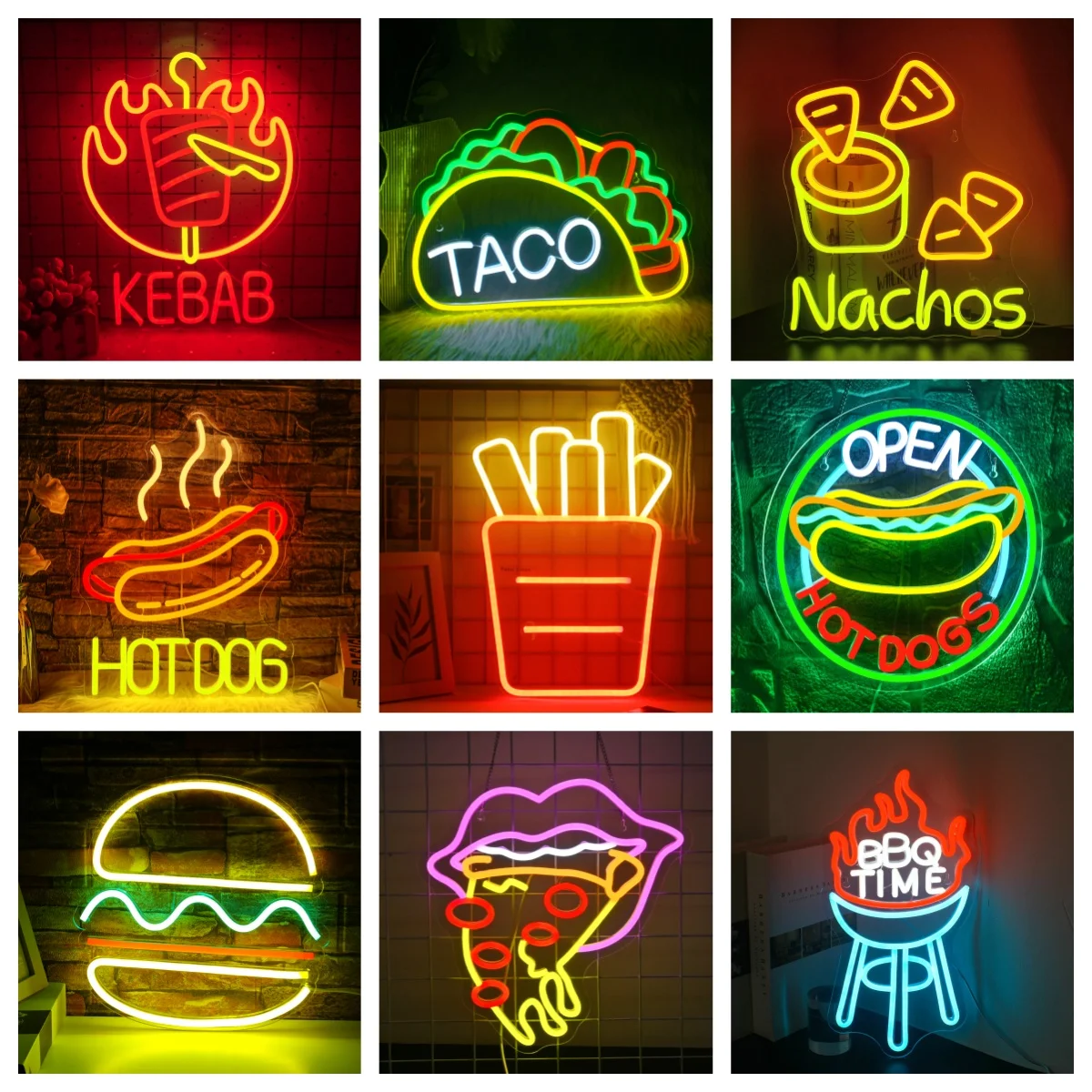 BBQ-Neon-Signs-Kebab-Neon-Lights-Sign-Led-Signs-for-Wall-Decor-Suitable ...