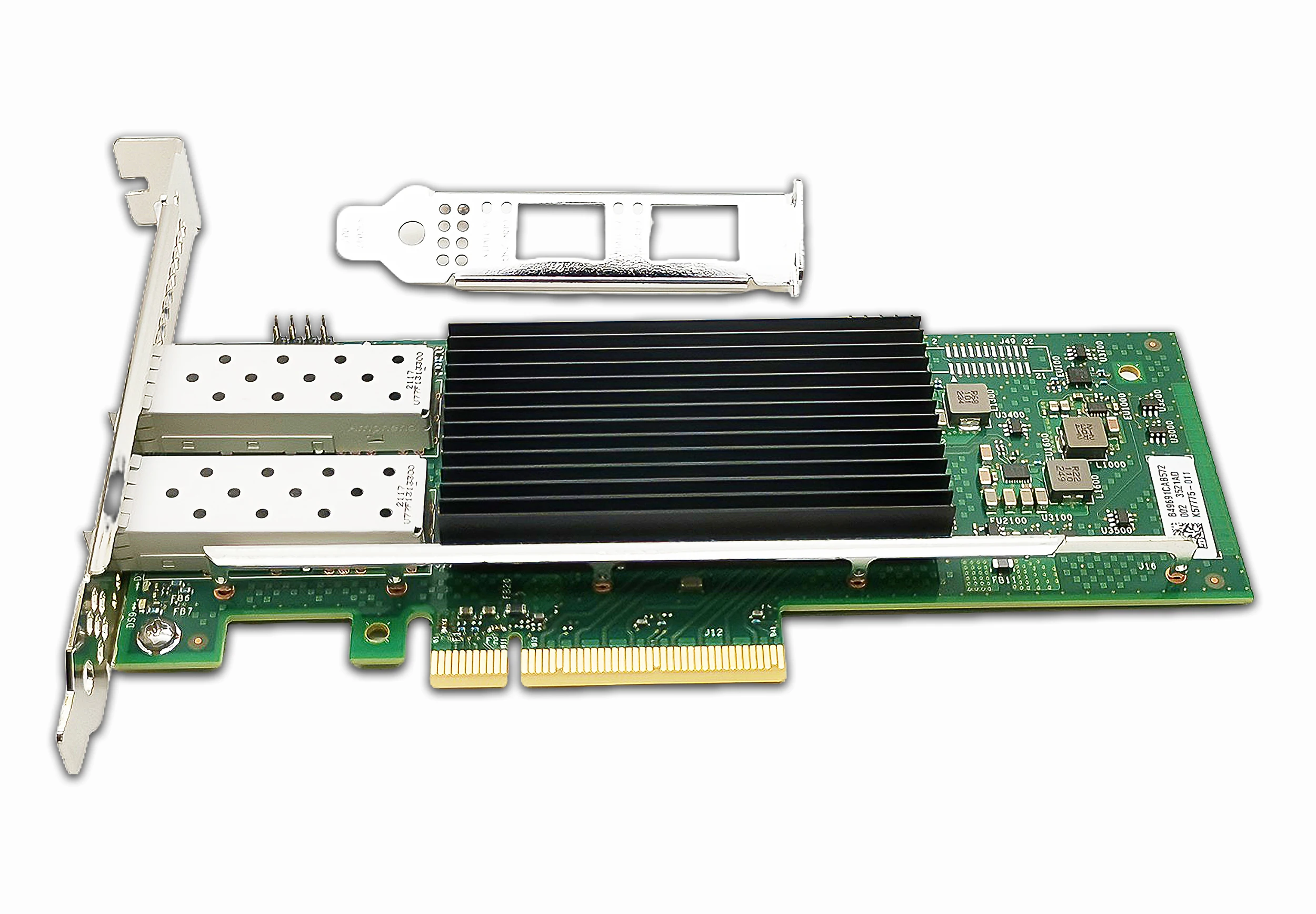 Сетевой адаптер Ethernet 25GbE Intel E810-XXVDA2 с двумя портами SFP28 ...