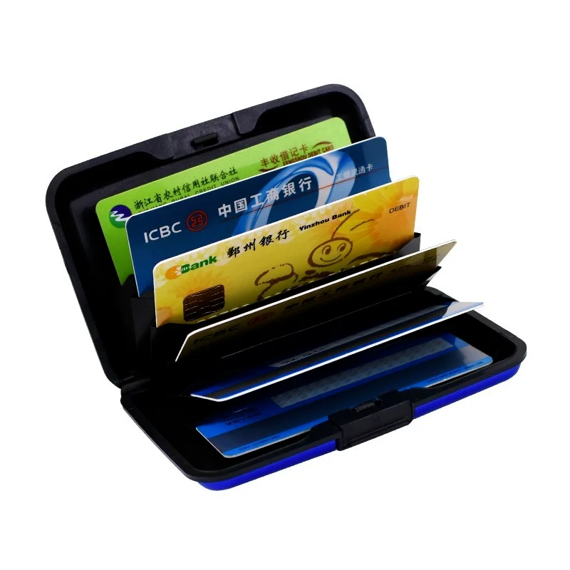 1-Pc-Men-Aluminum-Bank-Card-Holder-Blocking-Hard-Case-Wallet-Solid ...