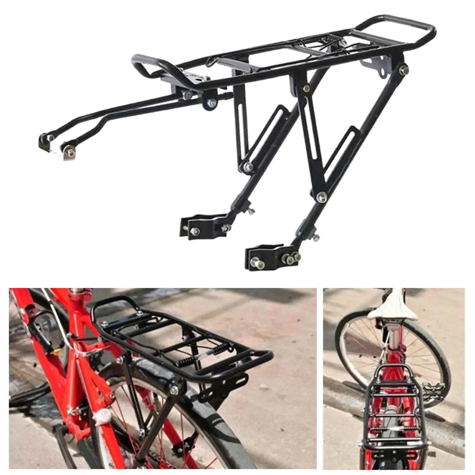 Mountain-Bike-Bicycle-Rear-Luggage-Cargo-Rack-25kg-Alloy-Tailstock ...