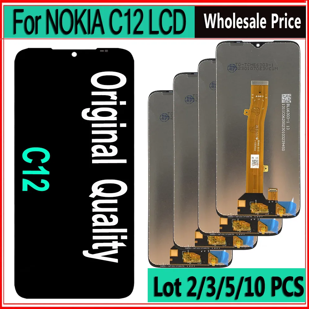 2-3-5-10-Piece-lot-LCD-Original-For-Nokia-C12-LCD-Display-Touch-Screen ...