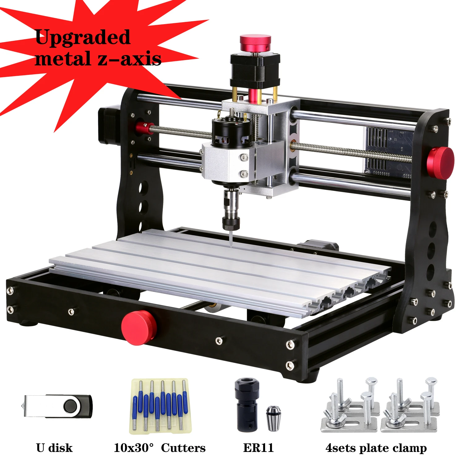 VEVOR CNC 3018-PRO Router Machine Axis GRBL Control With Offline ...